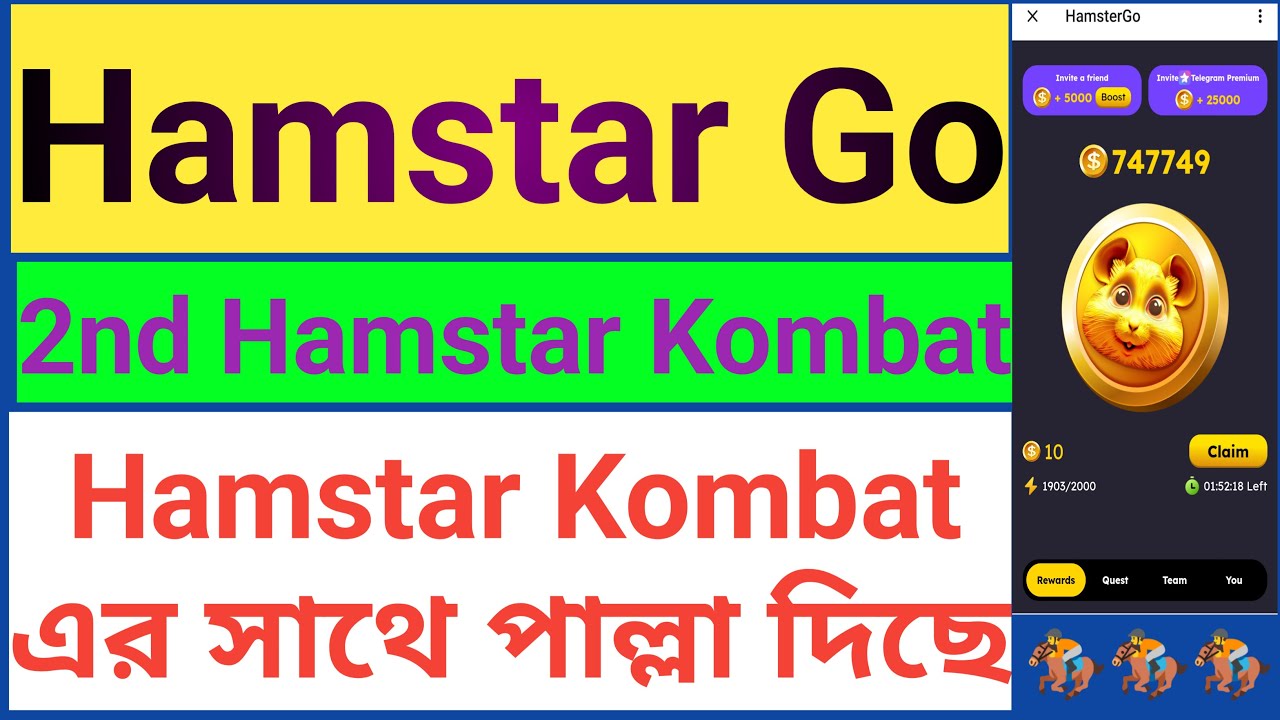 HamstarGo | Same As Hamstar Kombat | How To Joint Hamstar Go Mining | Avive Wirld | HamstarGo ...