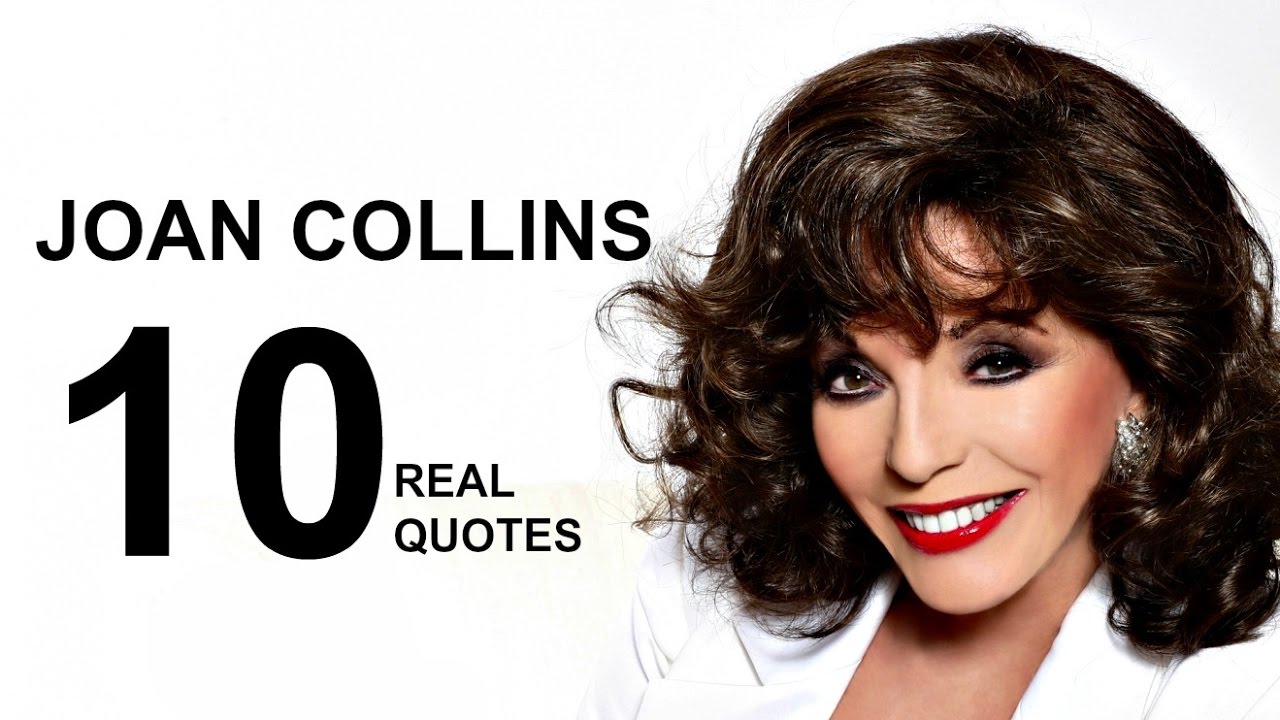 Joan Collins 10 Real Life Quotes on Success | Inspiring | Motivational ...