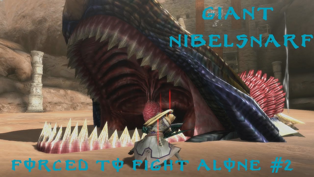 [MH3U] Forced To Fight Alone #2 (Giant Nibelsnarf) - YouTube