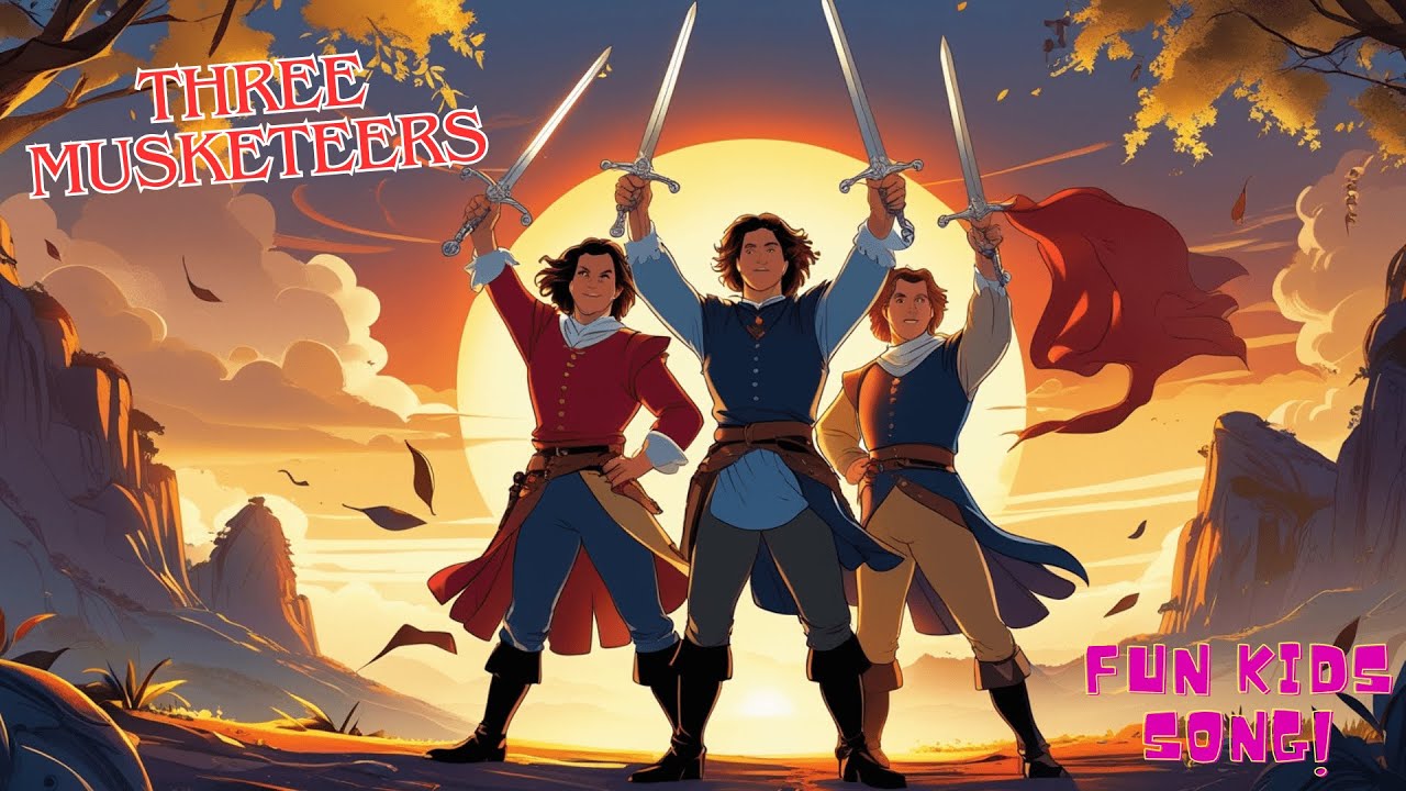Adventure with the Three Musketeers! 🌟🏰 | Kids Song! - YouTube