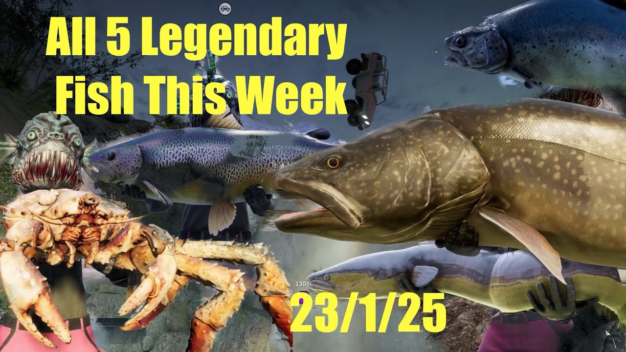 Complete Legendary Guide - The Angler (23/1/25-29/1/25) - YouTube