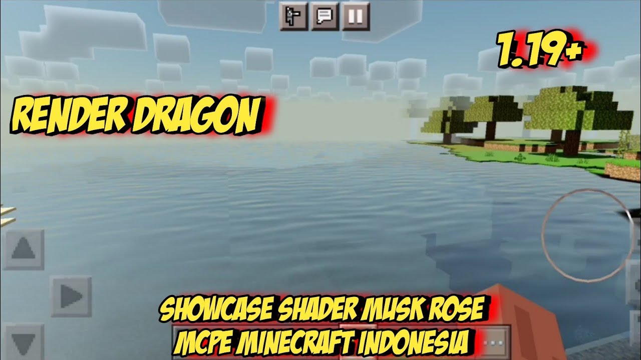 Showcase Shader Musk Rose MCPE Minecraft Indonesia - YouTube
