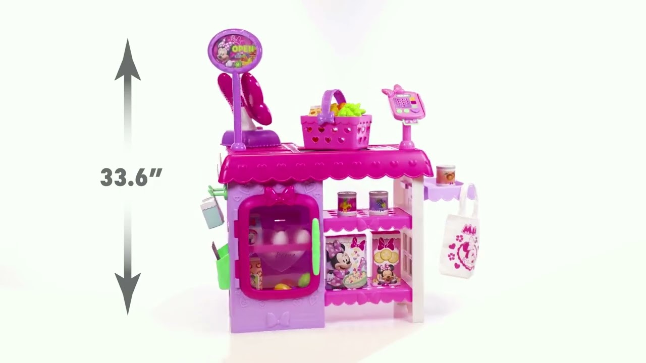 Disney Junior Minnie Mouse Pretend Play Cash Register Smyths Toys ...