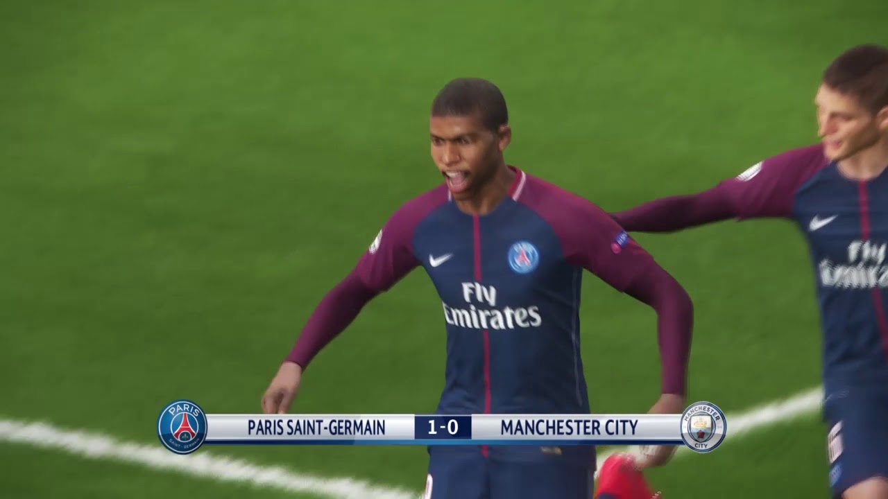 PES 2018 gol de Mbappe - YouTube