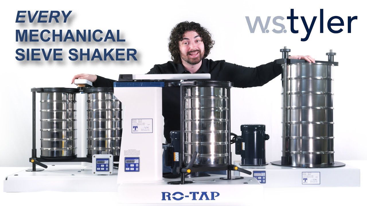 EVERY Mechanical Sieve Shaker Model | W.S. Tyler's RO-TAP Lineup - YouTube