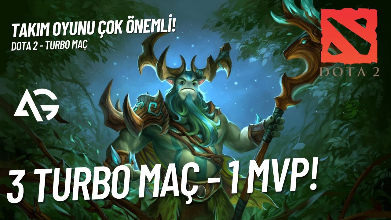 3 TURBO MAÇ 1 MVP! TAKIM OYUNU ÇOK ÖNEMLİ! [VİPER-SNİPER-PROPHET] DOTA ...
