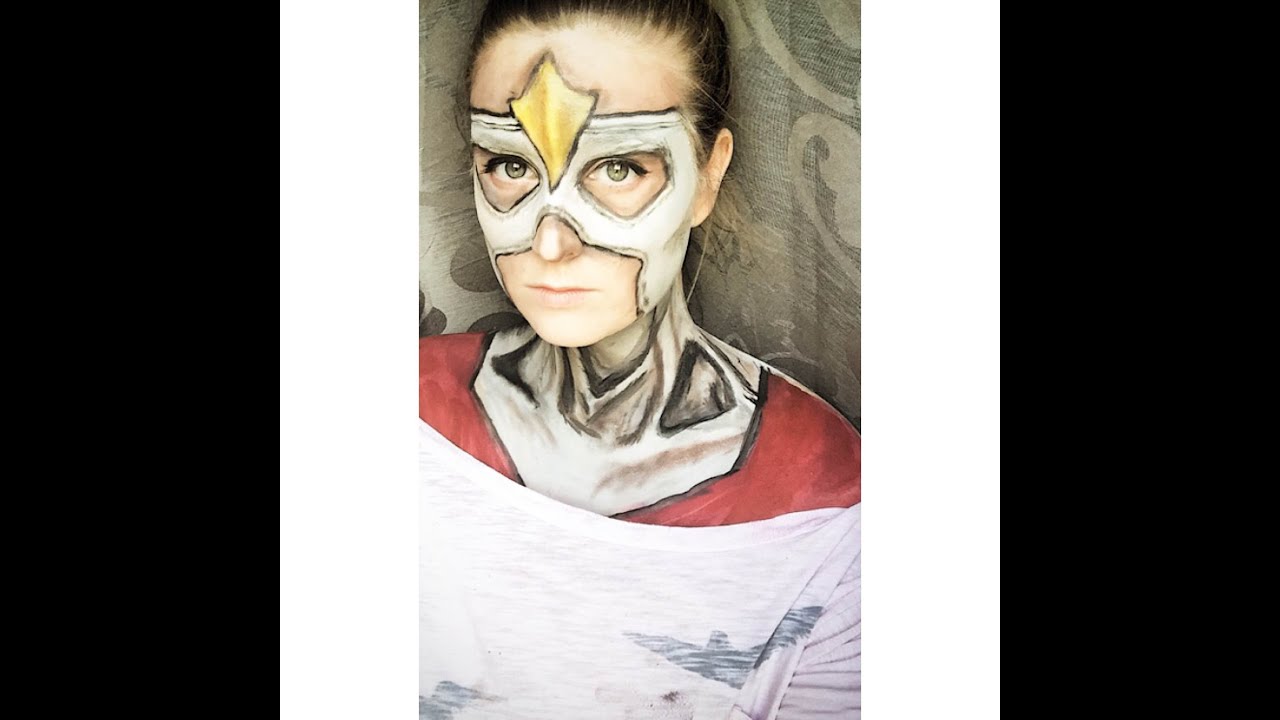 Marvel's Falcon makeup tutorial - YouTube