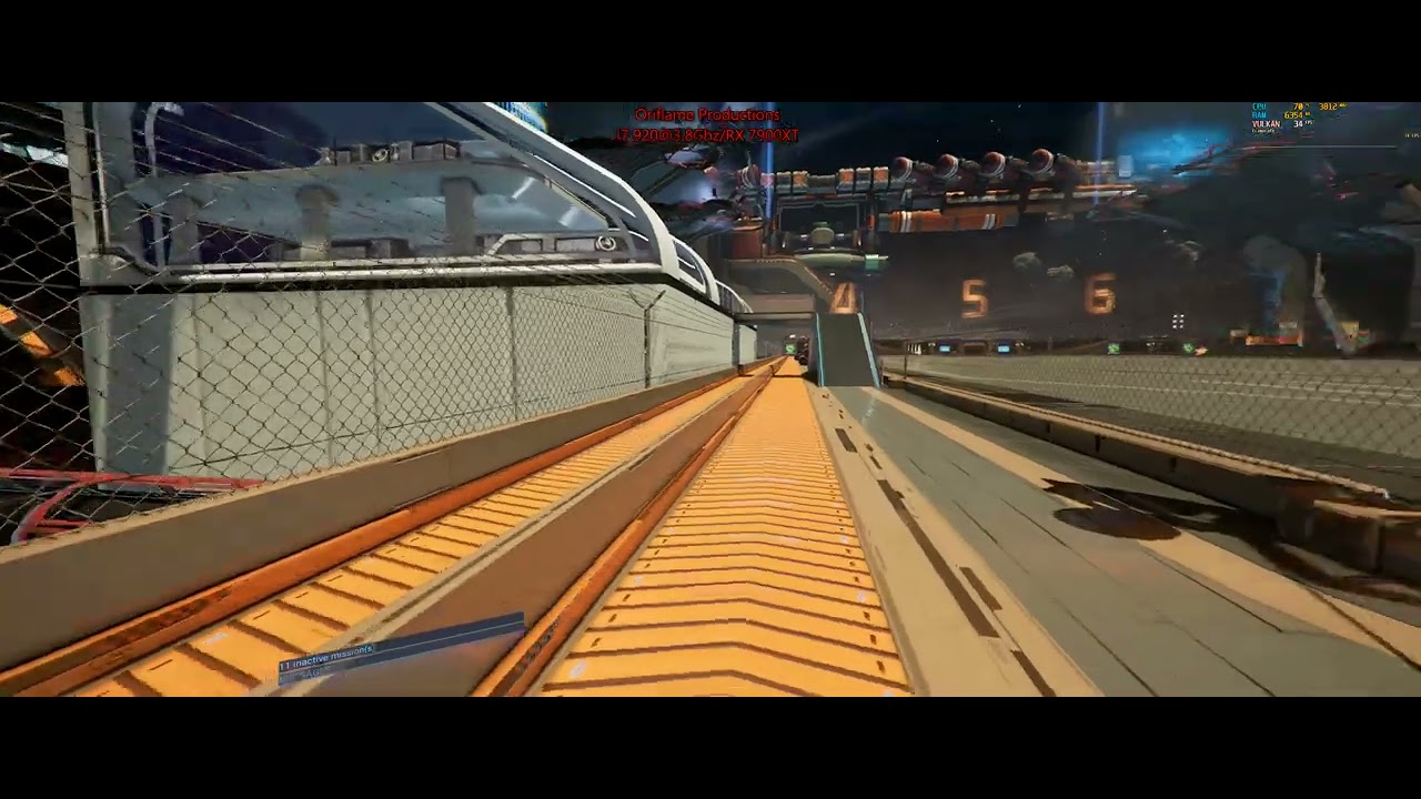 X4 Fondations 3440 8xMSAA rest max i7 920@3.8Ghz/RX 7900XT 20GB MERC310 ...