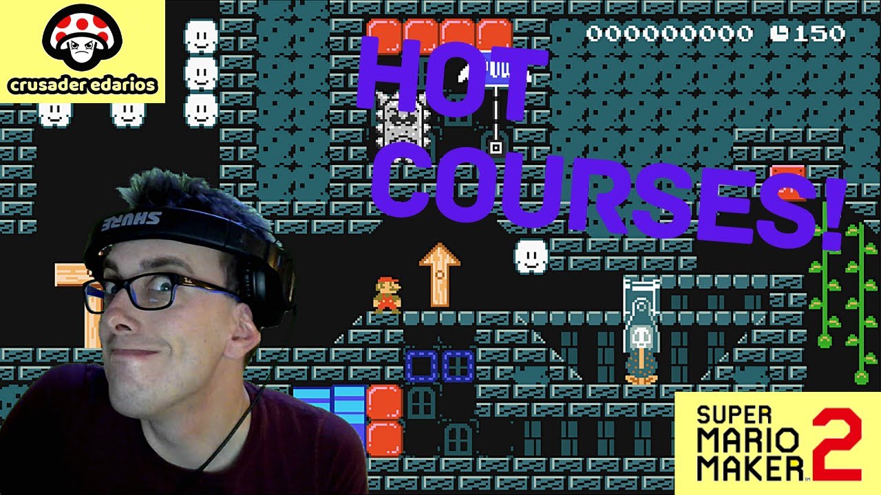 Avoid The Saws! Super Mario Maker 2 Popular Hot Courses #2 - YouTube