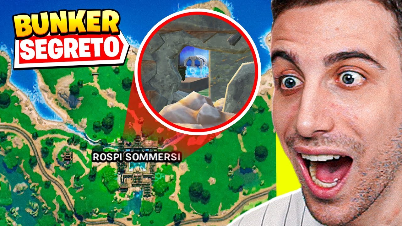 Atterro al BUNKER SEGRETO e VINCO la Partita! Capitolo 6 Fortnite ITA! - YouTube
