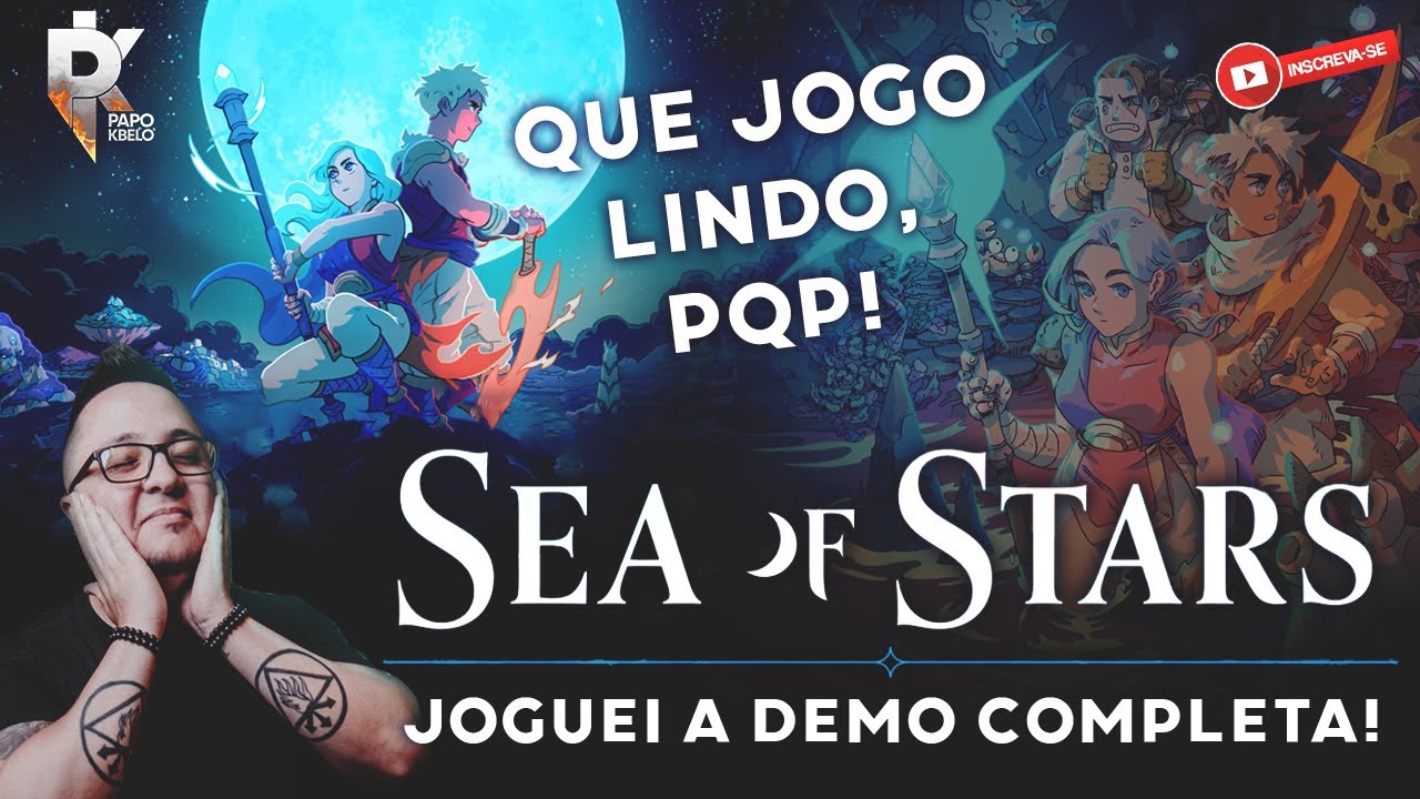 SEA OF STARS - Nem lançou ainda e já virou um CLÁSSICO IMPERDÍVEL ...