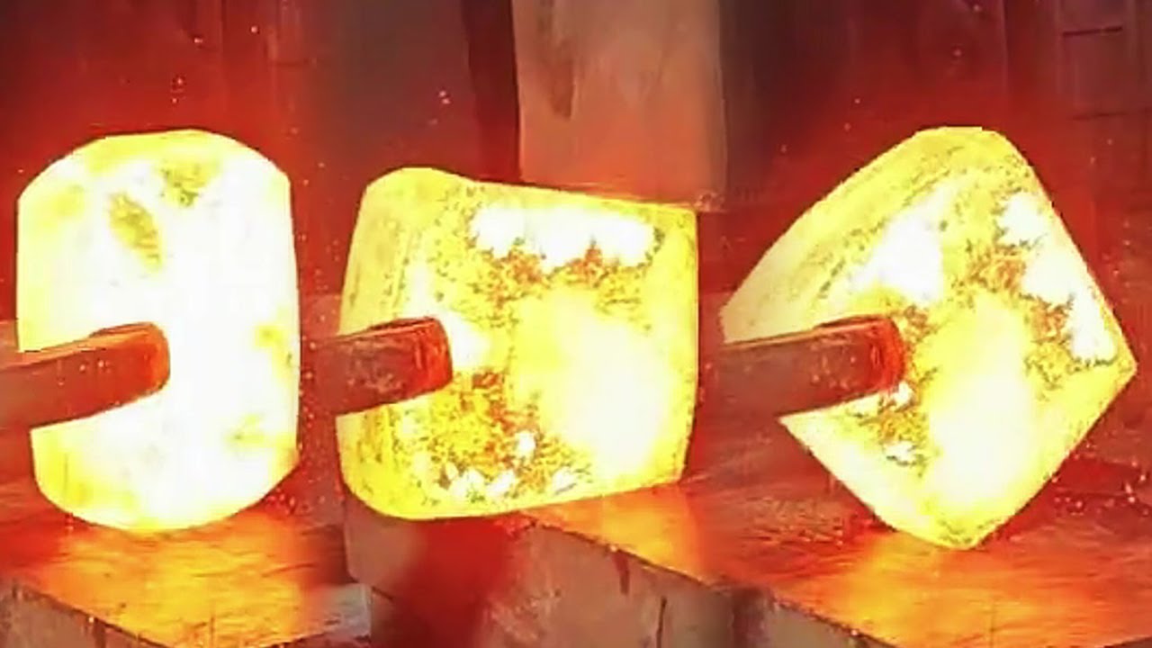 How To Professionally Forge Steel Billets EP974 - YouTube