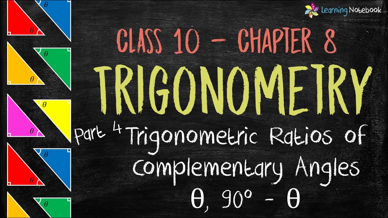 Trigonometric ratios of complementary angles class 10 - YouTube