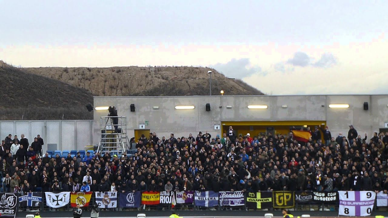 Ultras Sur: "Real Madrid, hoy yo te vengo a ver". Castilla - Barcelona ...