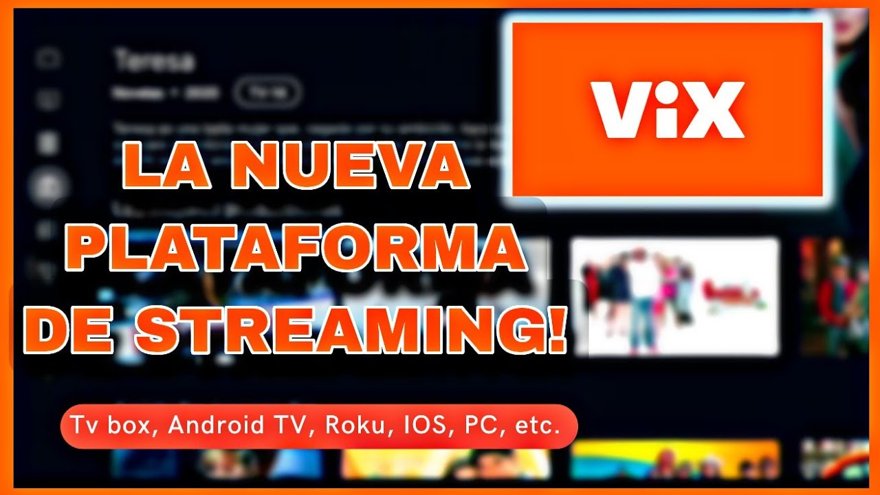 🤯VIX! la NUEVA plataforma STREAMING 🤯 llegó a MÉXICO y LATINOAMÉRICA ...