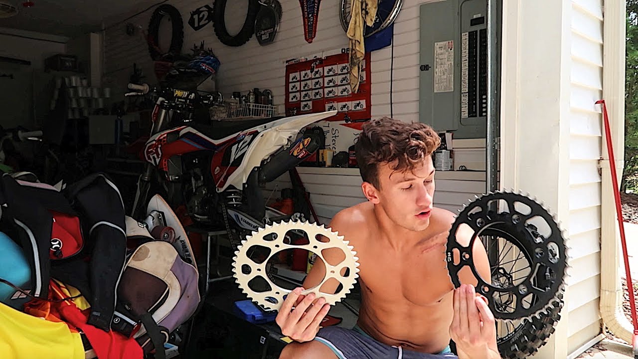 RIDING WITH NO SPROCKET TEETH!? - YouTube