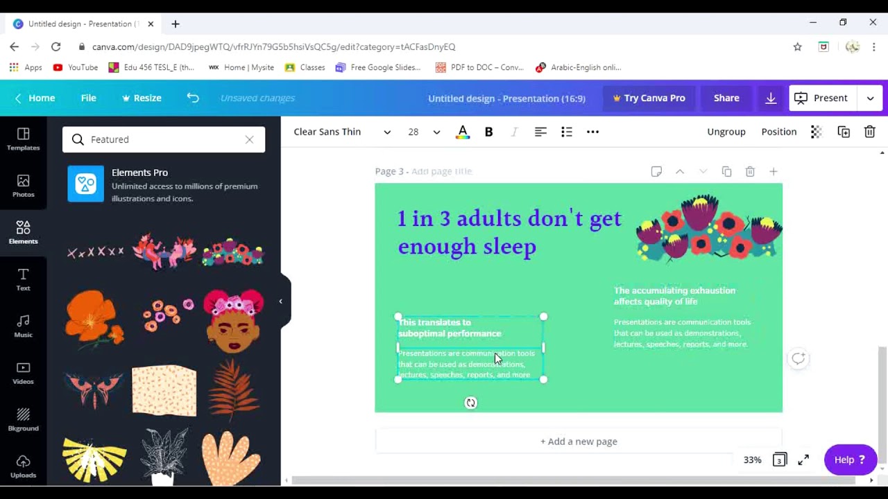 How to Use Canva and Some of The Features. - YouTube
