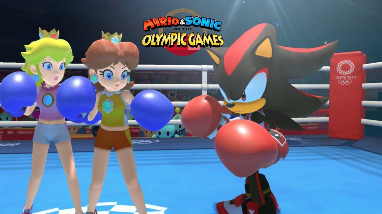 Mario & Sonic At The Olympic Games Tokyo 2020 Boxing Peach & Daisy VS ...