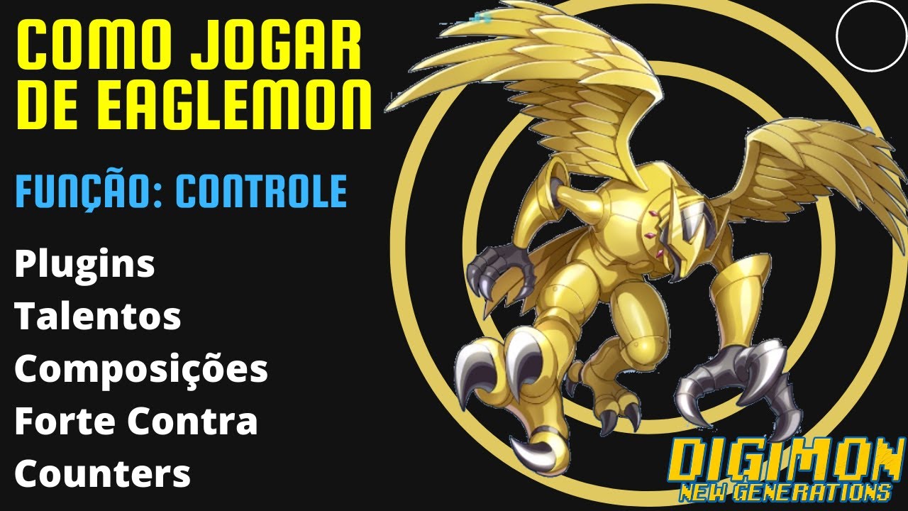 COMO JOGAR EAGLEMON - Digimon New Century #140 - YouTube