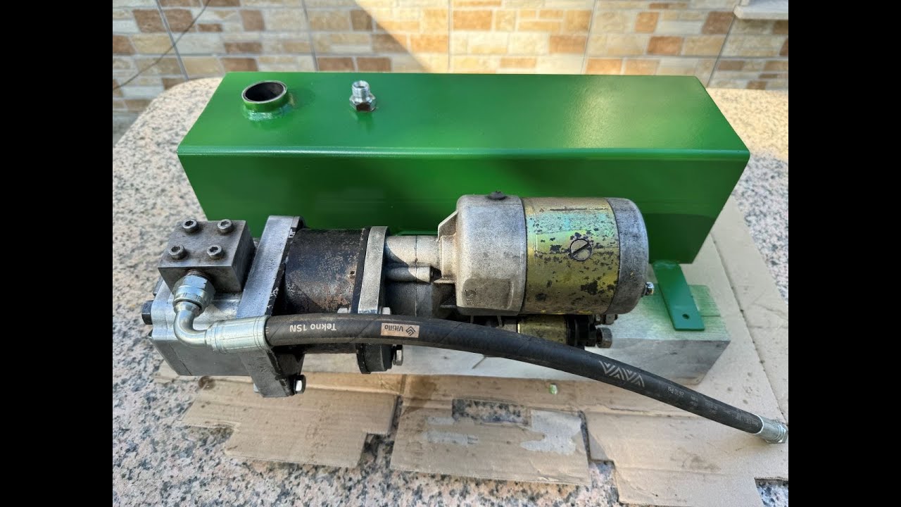 Hydraulic VISE diy - bench vise - YouTube