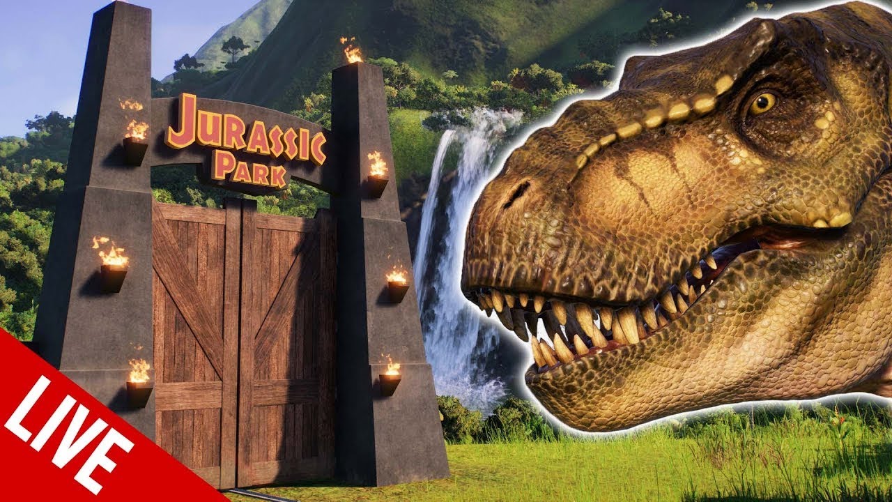 Building a better Jurassic Park in JWE2 Sandbox (PC) - YouTube