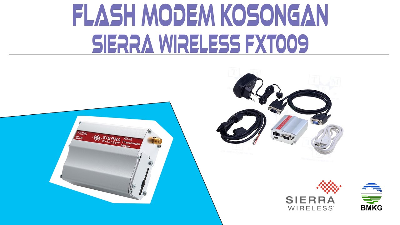 Setup Modem Sierra Wireless Kosongan - YouTube