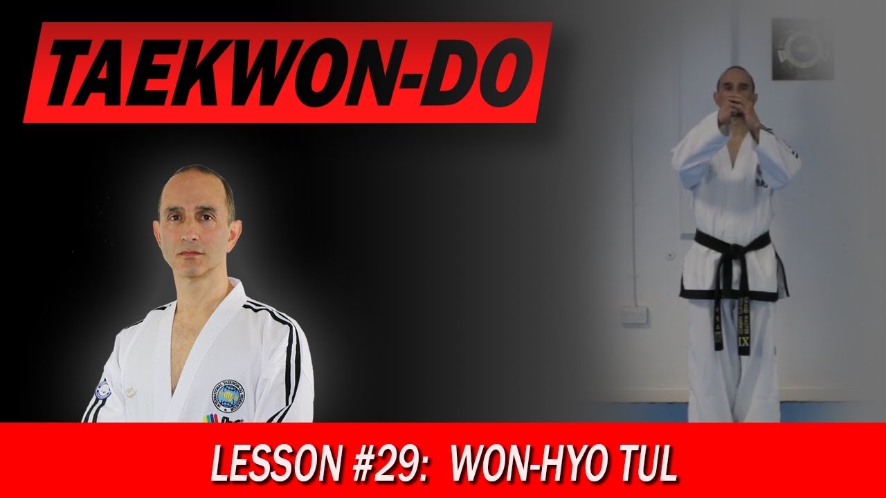 Won-Hyo Tul - Taekwon-Do Lesson #29 - YouTube