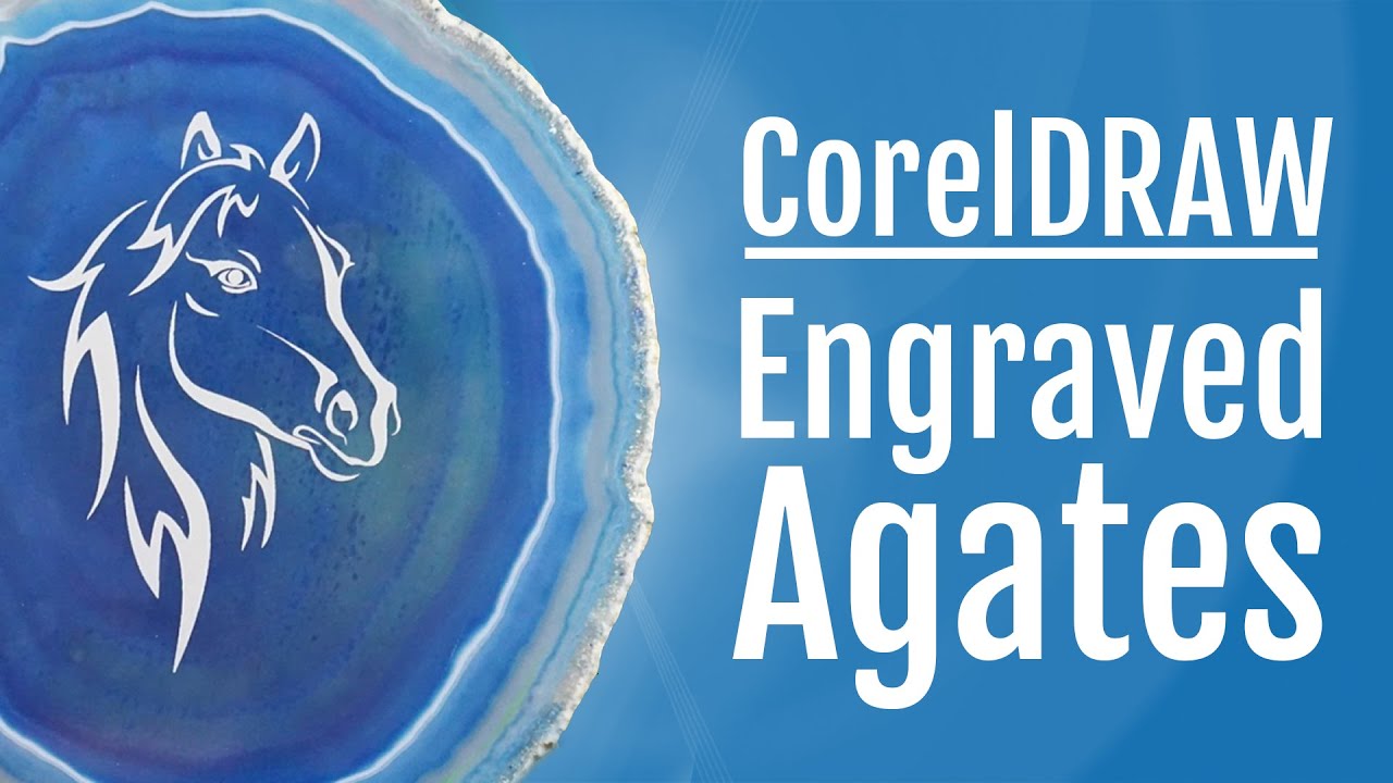 Corel DRAW: Engraved Agates - YouTube