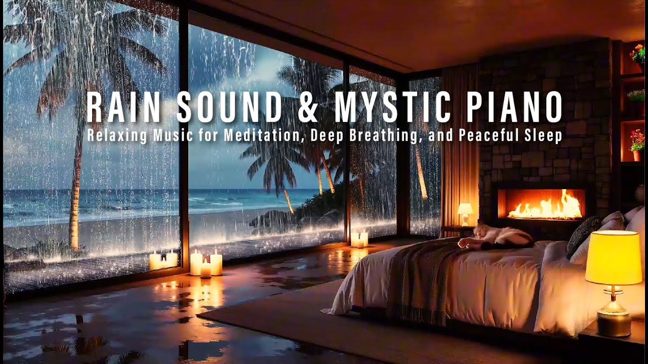 Rain Sound & Mystic Piano – Relaxing Music for Meditation, Deep ...