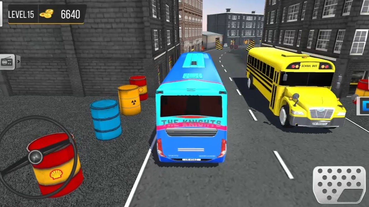 Modern Bus Driver parking ||driving game play #gaming #cartoon # ...
