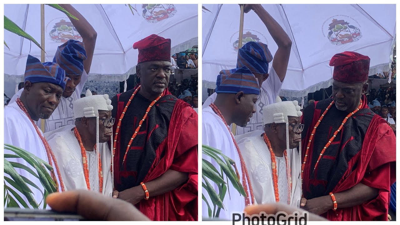 SEE HOW NEW 43RD OLUBADAN OF IBADAN WALK IN MAJESTICALLY AT HIS ...