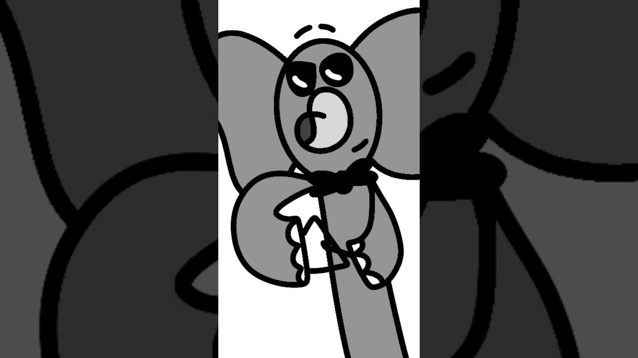 Harry Elephant Makes Music #animation #flipaclip #shorts #meme - YouTube