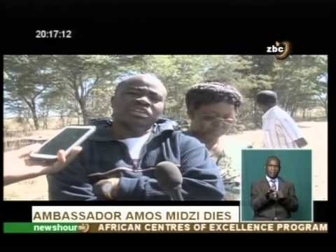 Ambassador Amos Midzi has died - ZBC's Reuben Barwe reports - YouTube