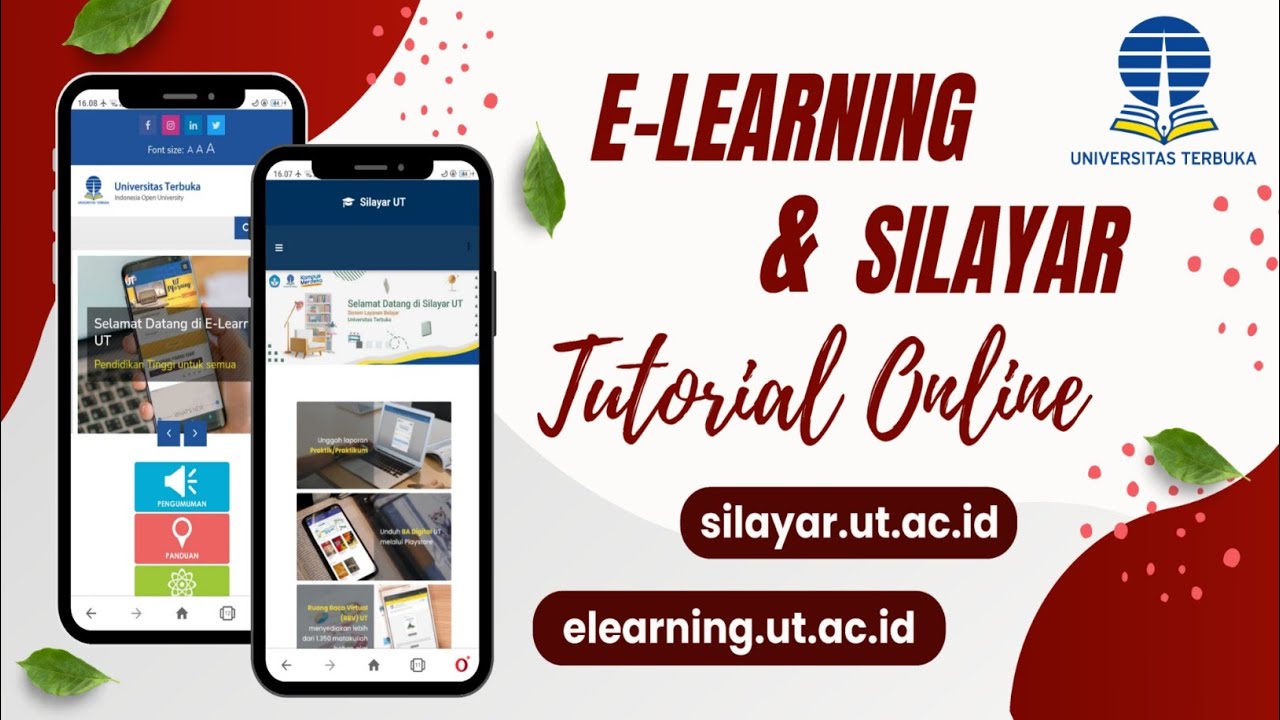 Mengakses Silayar dan E-learning – Universitas Terbuka - YouTube