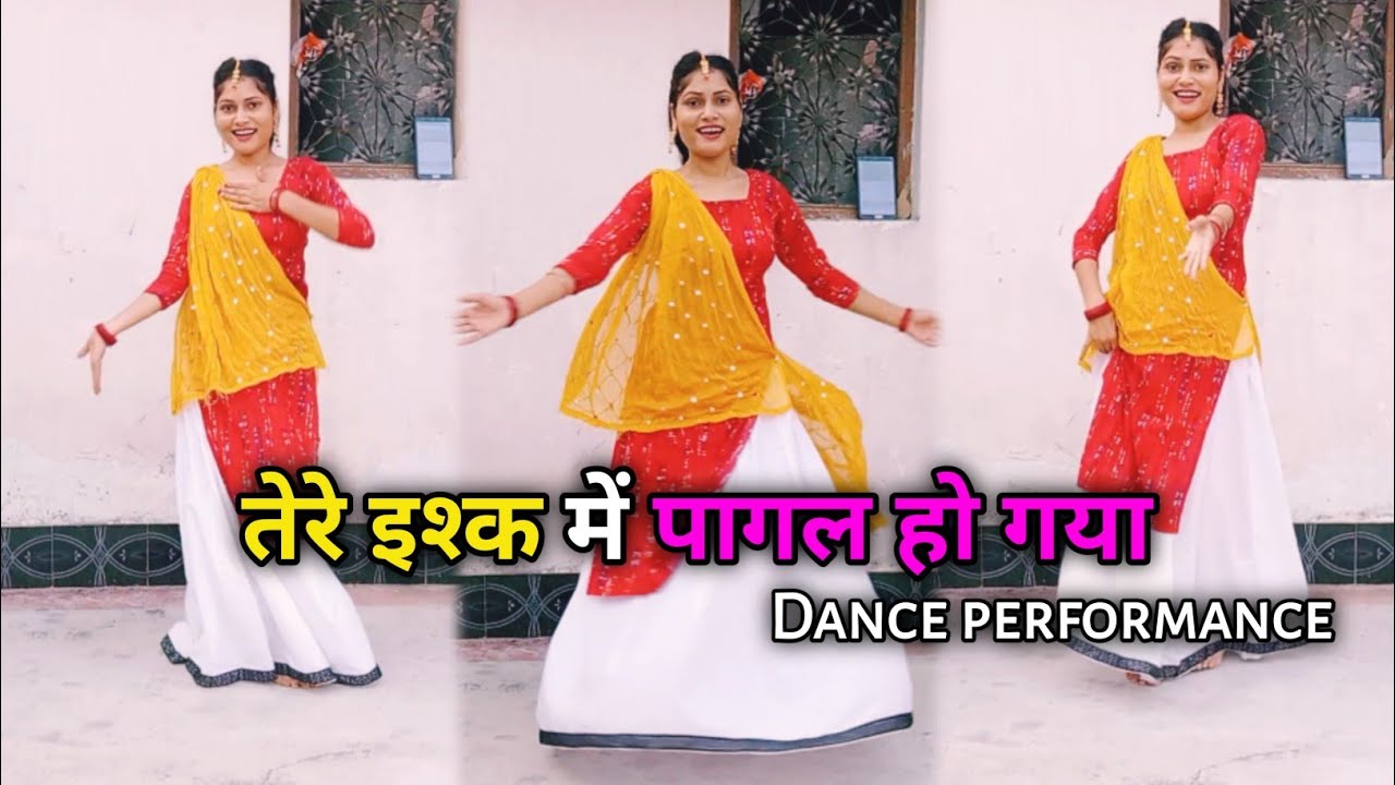 Tere Ishq Mein pagal Ho Gaya दीवाना तेरा | Bollywood dance by Pooja ...