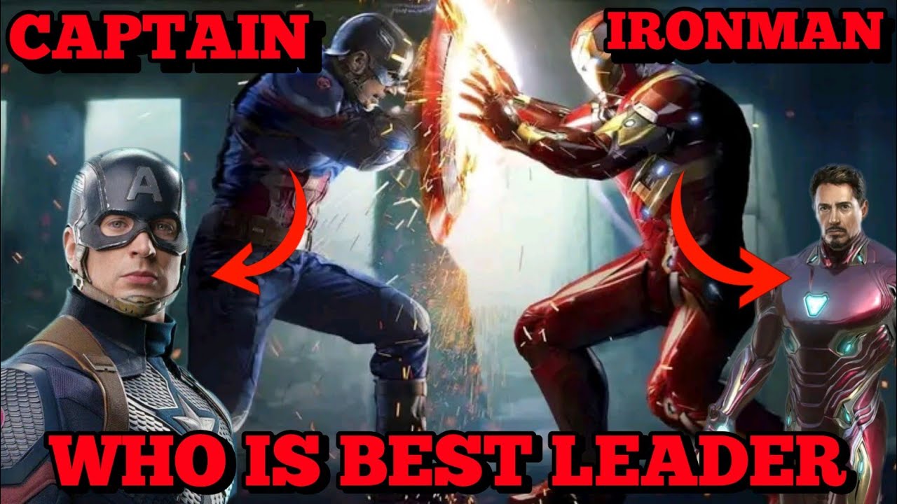 WHO IS BEST LEADER IN MARVEL😯😯CAPTAIN AMERICA (OR)IRONMAN #marvel # ...