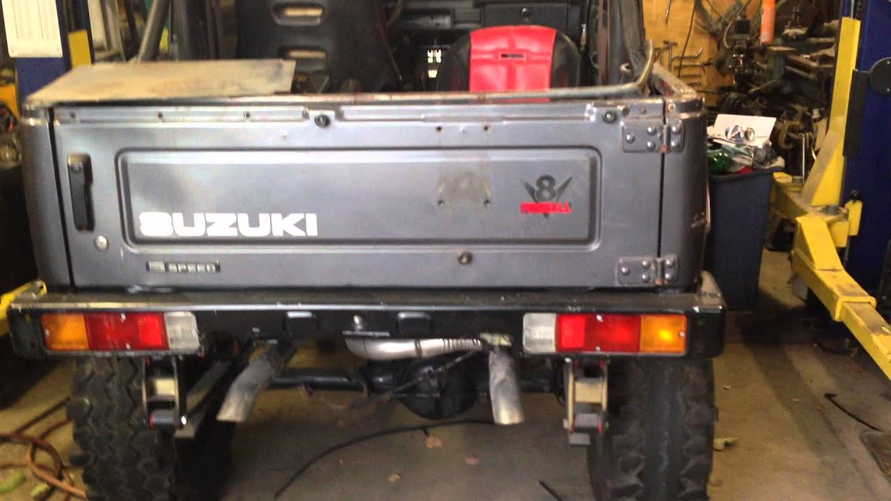 Alum V8 Suzuki samurai project hot rod - YouTube
