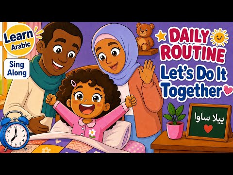 ☀️ Good Morning Song for Kids in Arabic & English | Yalla Sawa!