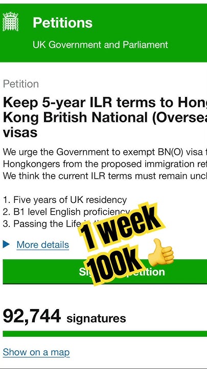🔥 一星期內突破10萬人連署！BNO 5+1大反擊成功！#BNOVisa - YouTube