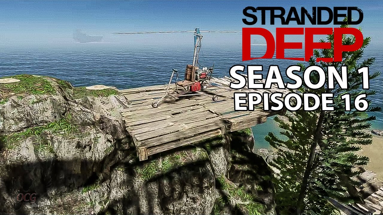 Stranded Deep (PS4) - Season 1 Episode 16 - GYROCOPTER - YouTube