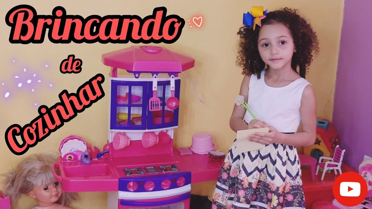 Brincando De Cozinhar 01 Youtube