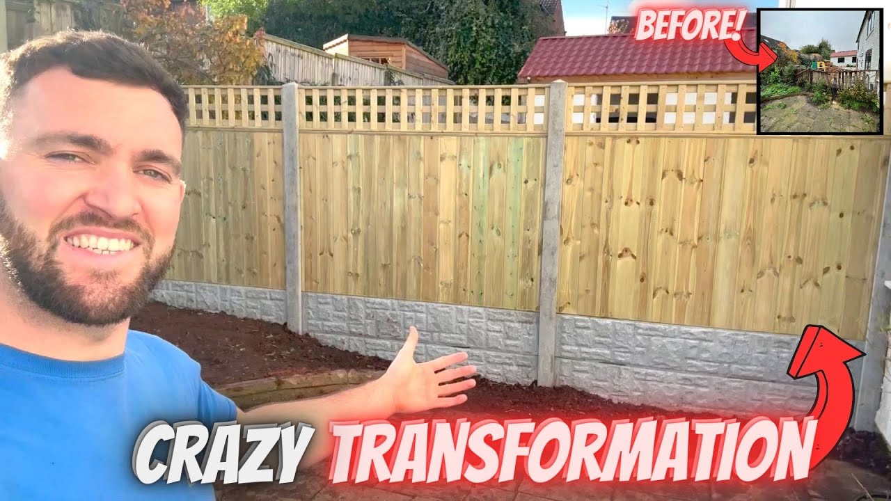 This Fence TRANSFORMATION Will BLOW Your Mind! - YouTube