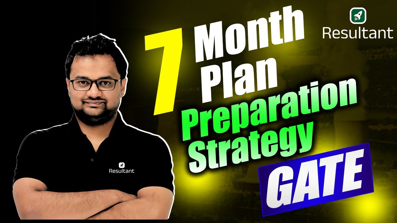 GATE 2025 Preparation | 7 Month Preparation Strategy | Complete Roadmap ...