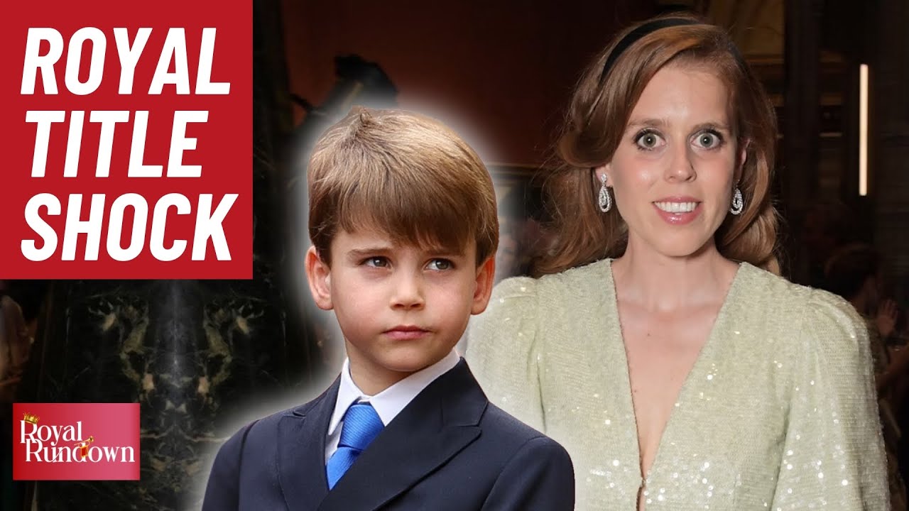 Why Prince Louis May Inherit a Major Title That Princess Beatrice Can't ...
