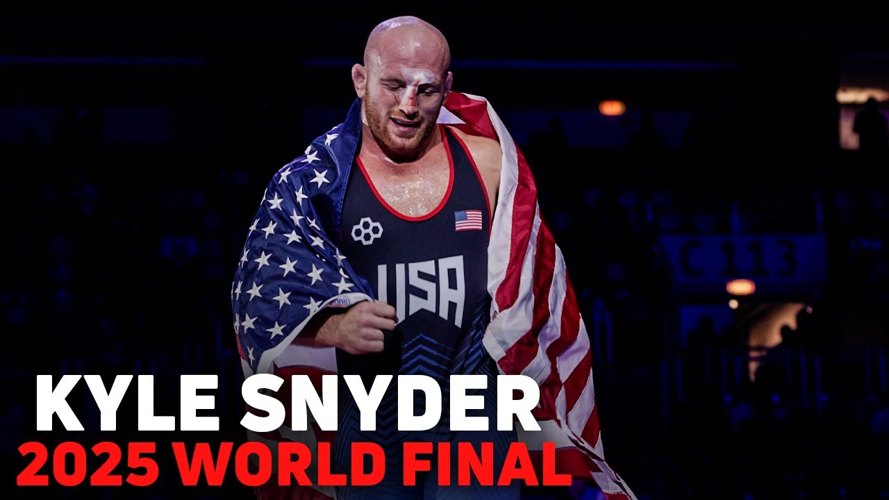 Kyle Snyder Wins His 5th World/Olympic Title! - YouTube