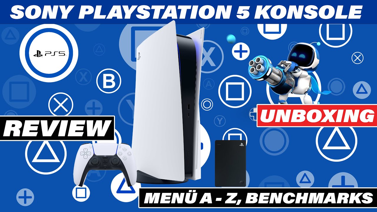Next-Gen Gaming: Das PlayStation 5 Unboxing & Review mit DualSense, 8K ...