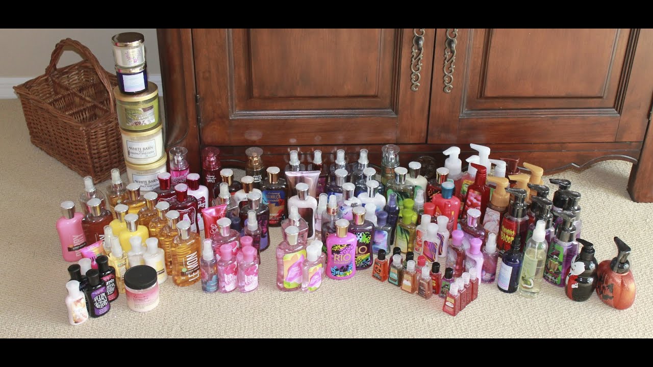 HUGE Bath and Body Works Collection - YouTube