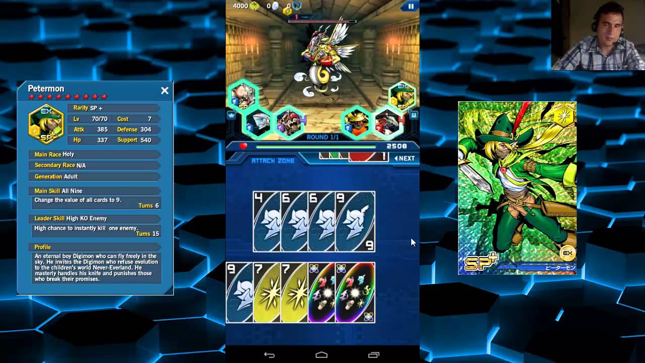 Digimon Heroes ! - Petermon = Leader Skill High KO Enemy (Boss) - YouTube