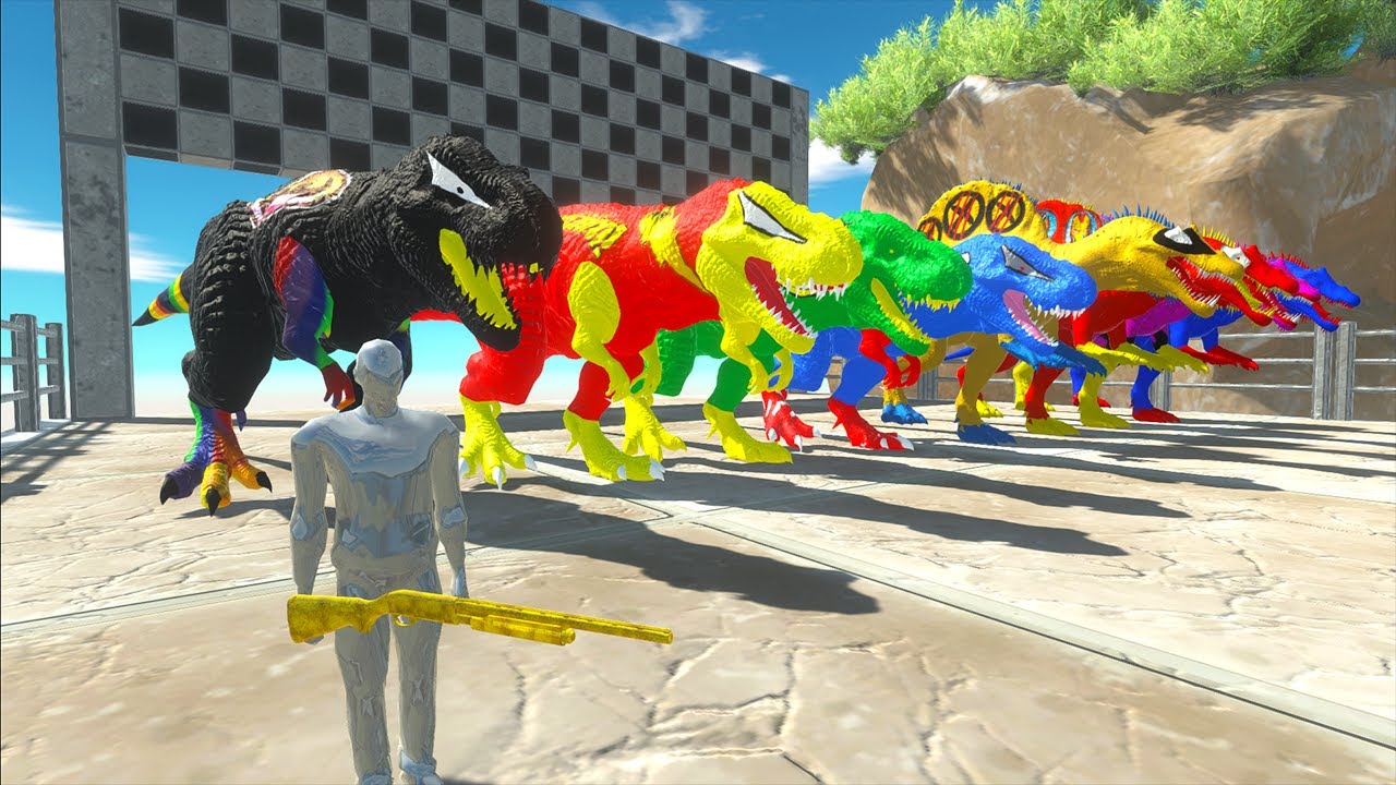 Fps Avatar Race Championship Marvel Comics T-rex Superheroes Vs ...