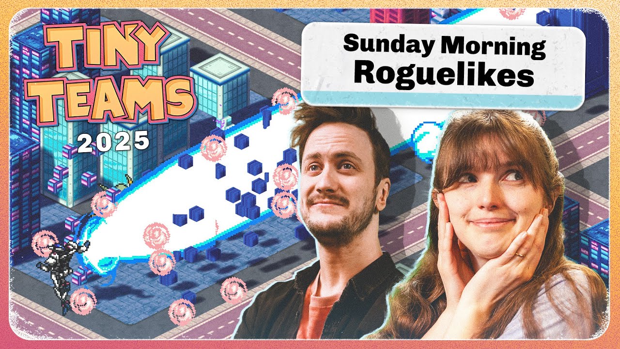Sunday Morning Roguelikes with Briony & Breeh | Tiny Teams 2025 - YouTube